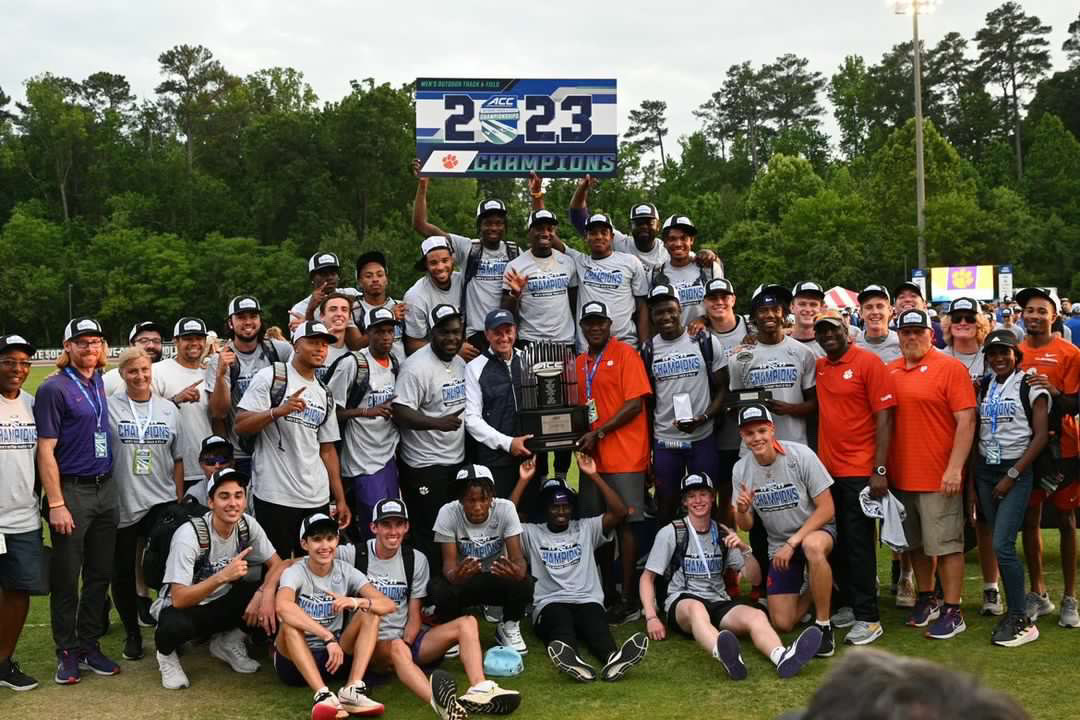 Garringer helps Clemson track team capture ACC Championship | Hartwell ...